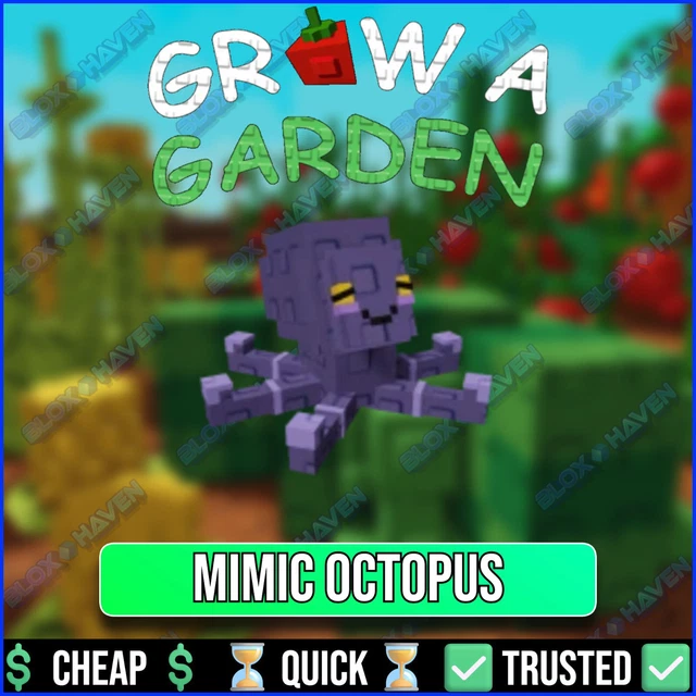 [🟢] GROW A Garden | 🔥Mimic Octopus🔥 |🛒Cheap & Quick Delivery £4.99 - PicClick UK