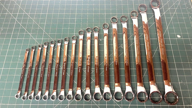 SNAP ON RING Spanner Set Xbm 17 Piece Box Wrench Spanner Set £516.68 ...