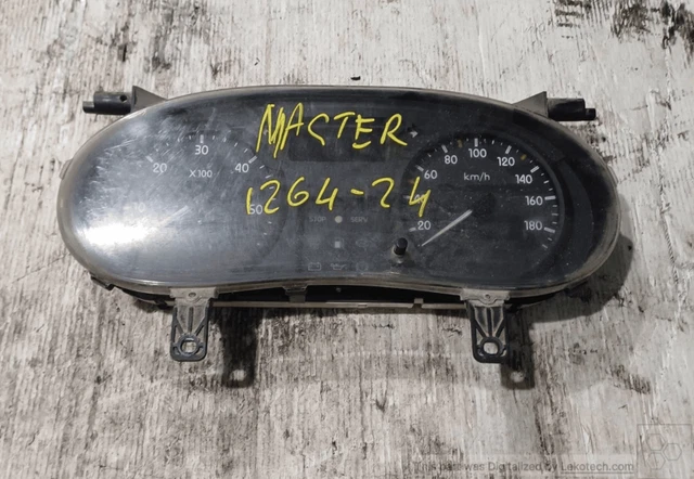 TABLEAU DE BORD compteur RENAULT MASTER T35 120 2.5 dCi PL-TM ICE FRG ...