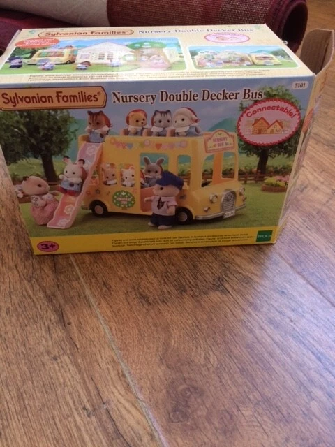 Nursery Double Decker Bus Sylvanian Families £25 00 Picclick Uk