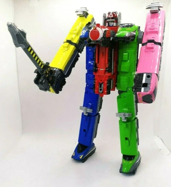 POWER RANGERS RESSHA Sentai Train ToQger Toq-oh Complete DX BANDAI £49. ...
