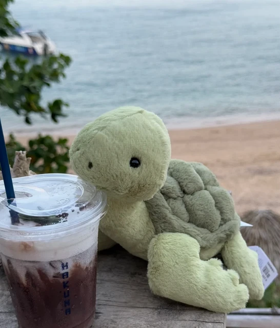 SOFT-AS-CLOUD JELLYCAT TULLY Turtle Plush Toy-BNWT+Bag,Cute XMAS Gift For Kids £23.54 - PicClick UK