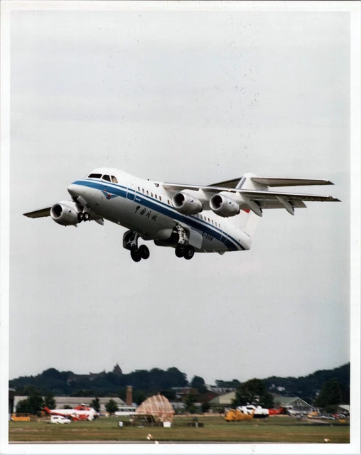 CAAC CHINA BAE146 Large Vintage Original Manufacturers Photo £29.95 ...