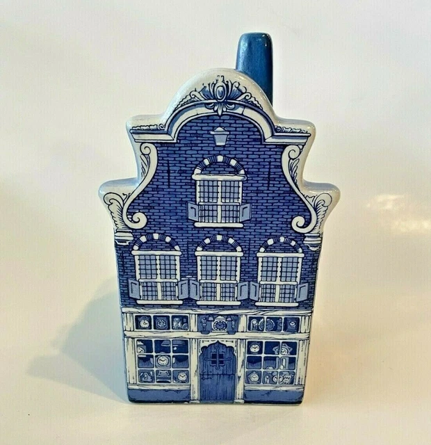 DELFT BLUE CANAL House Clock Shop Hand Painted in Holland $35.29 ...