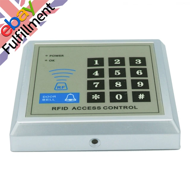 DC 12V ELECTRIC Door Access Control System Kit Set RFID Keypad Magnetic ...
