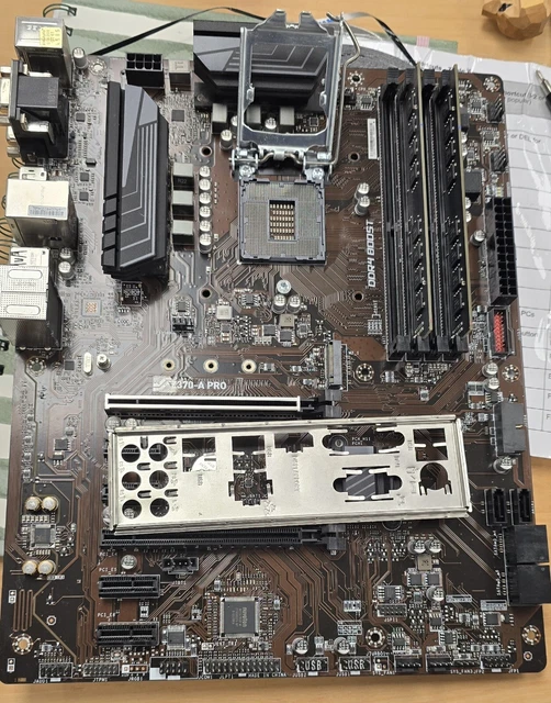 MSI Z370-A PRO motherboard £50.00 - PicClick UK