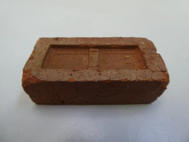 VINTAGE MINI AUSTRALIAN Pottery Advertising House Brick Salesman Sample ...