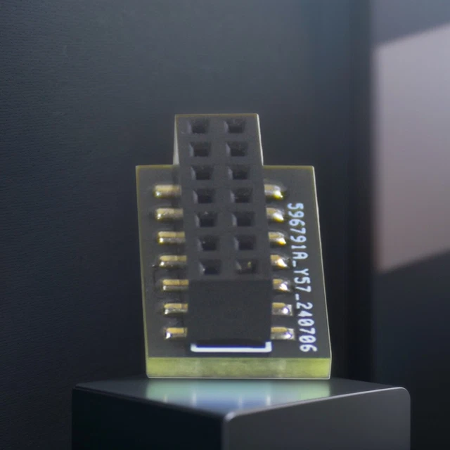 REMOTE CARD SPI TPM SPI Module TPM 2.0 Module Chip 14 Pin for Asrock ...