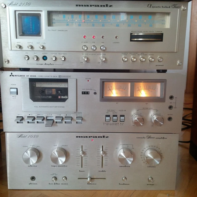 MITSUBISHI DT 4550 S Tape Deck High End *neue Riemen* EUR 99,00 - PicClick DE