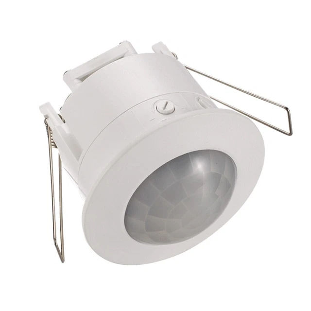 IP65 RECESSED PIR Ceiling Occupancy Motion Sensor Detector Light-Switch ...