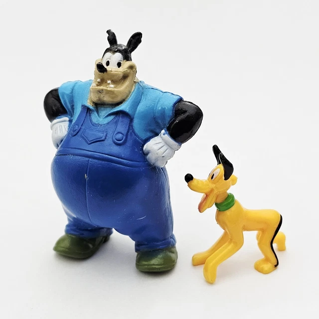 DISNEY 2& TOPPER Figures CAT KARLO & DOG PLUTO Pete Pat Dog $12.61 ...
