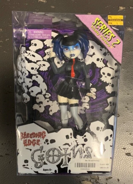 FIGURINE VINYLE BLEEDING Edge Goths Series 2 Trinity Tortura 7 pouces ...