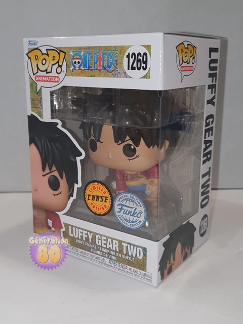 FUNKO POP LUFFY Gear Two Limited Chase Edition Special Edition 1269 One ...