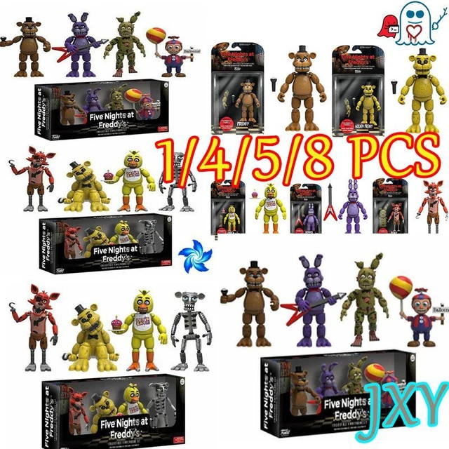 FIVE NIGHTS AT Freddy FNAF Foxy The Pirate Articulated Action Figure ...