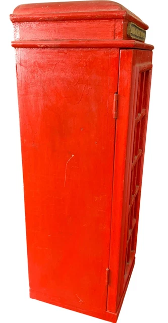 1930 LONDON TELEPHONE Booth Replica Red Model Collectable - #1008 £44. ...