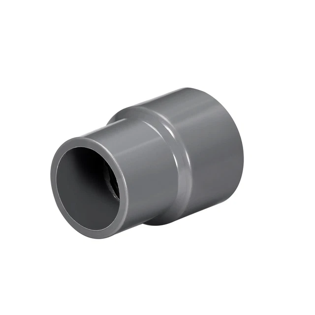 25MM X 20MM PVC Reducing Coupling Hub by Hub, DWV Pipe Fitting, Gray ...