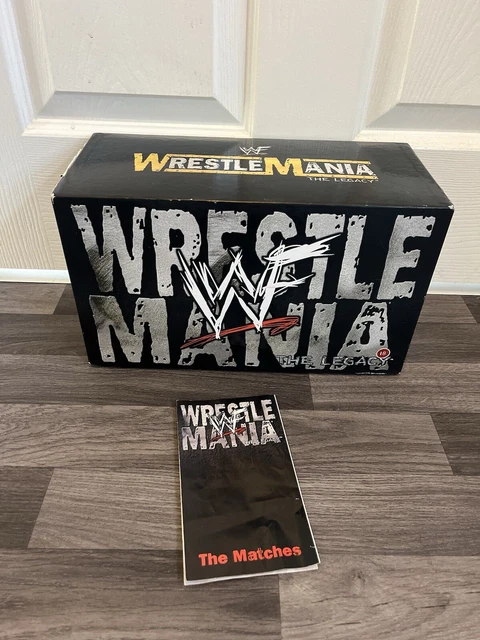 WWF WWE WRESTLEMANIA The Legacy Video Box Set X15 Videos Bundle £61.04 ...