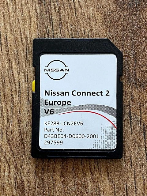 GENUINE NISSAN CONNECT 2 Map Data Sd Card Ke288-Lcn2Ev6 Juke Mikra ...