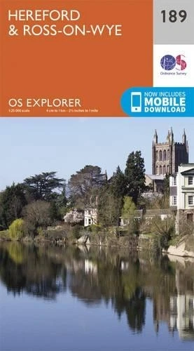HEREFORD AND ROSS-ON-WYE (Map) OS Explorer Map (UK IMPORT) $29.38 ...