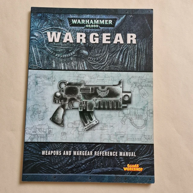 GAMES WORKSHOP WARHAMMER 40K Wargear - Weapons and Wargear Reference ...