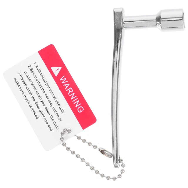 EMERGENCY ELEVATOR DOOR Key Universal Triangle Spanner For Elevator ...