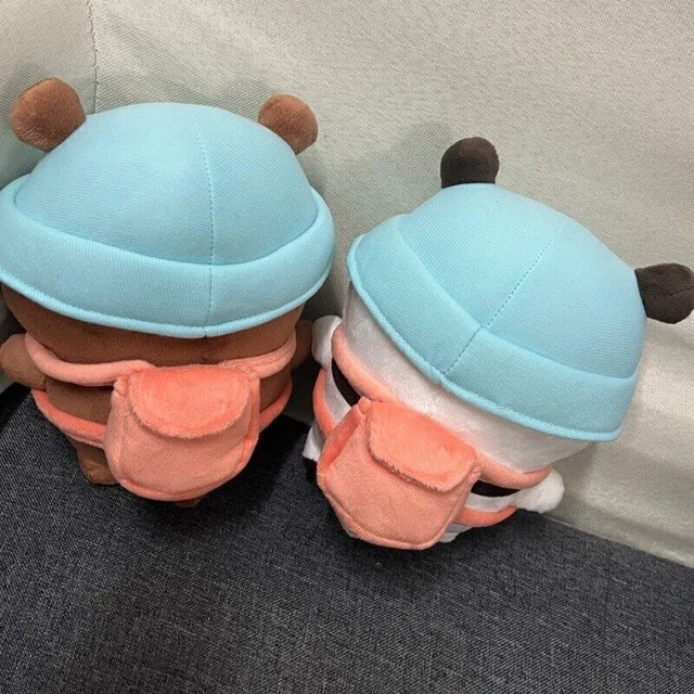 CUTE YIER BUBU＆DUDU Bear Plush Toy 20Cm Cartoon Panda Bear Plushie Doll ...