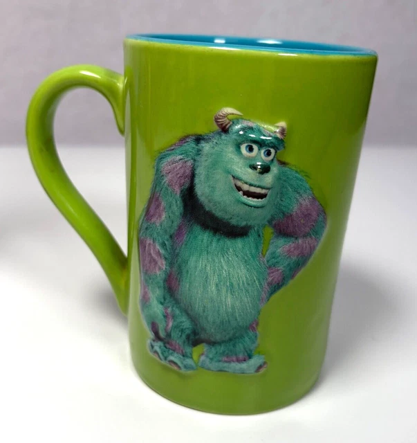 DISNEY PIXAR MONSTERS Inc Sully 3D Large Green Mug £6.96 - PicClick UK