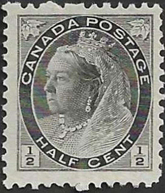 🍁CANADA #74 "QUEEN VICTORIA" Fine Mint 1897 Numeral Issue (C) $7.94 ...