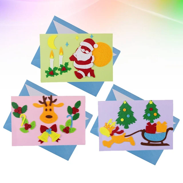 3 PCS CARD Making Kit Make Your Own Cards Craft Supplies for Kids $21. ...