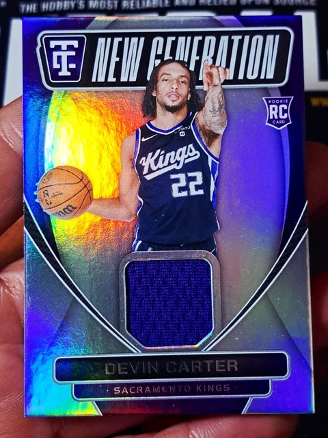 2024-25 PANINI TOTALLY Certified - New Generation Jerseys Devin Carter ...