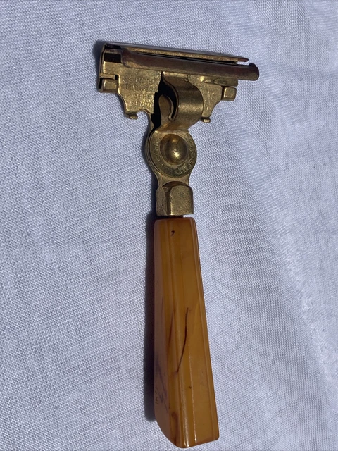 VINTAGE EVERSHARP SCHICK Injector Single Edge Safety Razor - G8 1953 ...