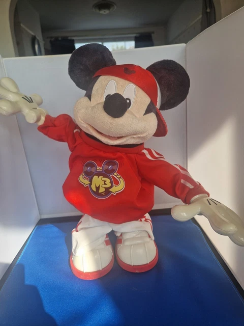 DISNEYS FISHER PRICE M3 Master Moves Mickey Mouse Hip Hop Break Dance ...