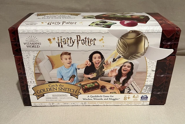 HARRY POTTER CATCH the Golden Snitch Game 3-4 Players New In Box Card ...