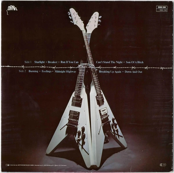 ACCEPT - BREAKER (LP, Album, RP) 1981 NM or M- Vinyl Schallplatte EUR ...