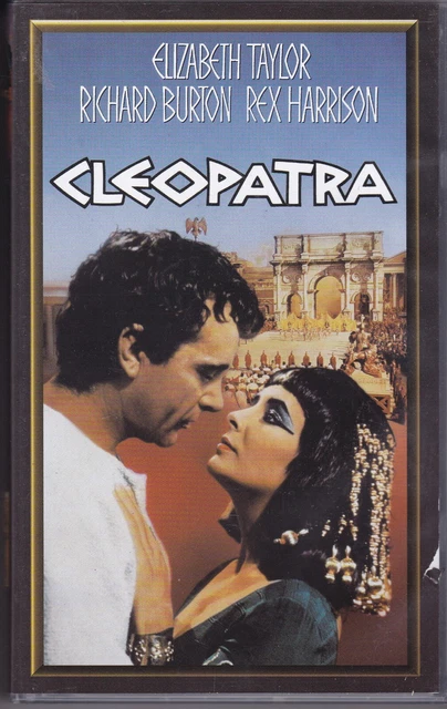 VHS KULT | CLEOPATRA Elizabeth Taylor Richard Burton | super Zustand ...