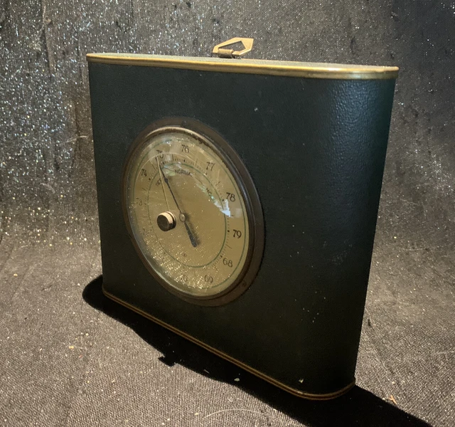 VINTAGE ALTES BAROMETER SundO Messgerät 60er Jahre Meteorologie Wetter ...