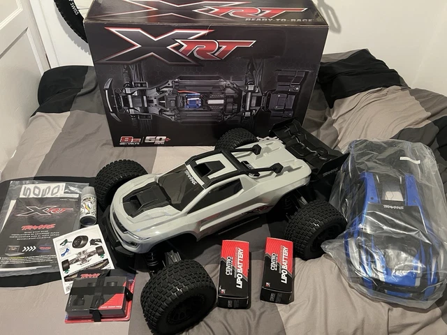 TRAXXAS XRT WITH Extra Body & Upgraded Shock Top Caps, traxxas charger ...