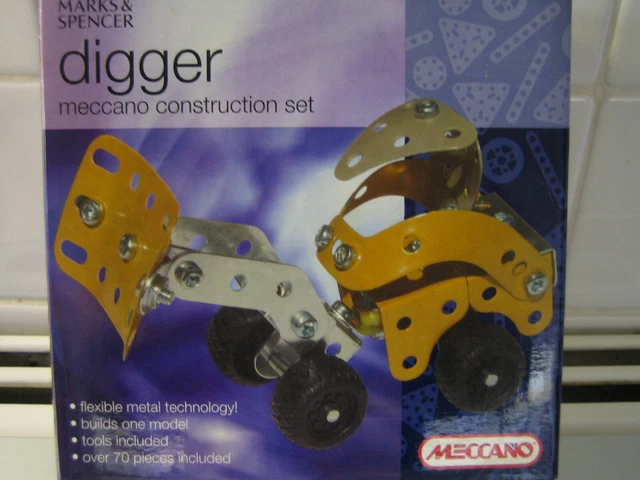 MARKS AND SPENCER Meccano Digger Construction Set EUR 6,03 - PicClick DE