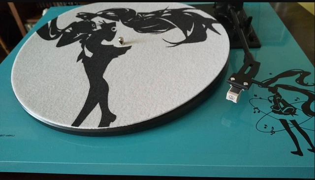HATSUNE MIKU X TEAC Bluetooth Analog Record Turntable Player TN-180BT ...