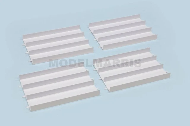 TAMIYA 69574 DROITS 3 Voies Blanches Pour Piste Mini4WD (4) EUR 101,64 ...