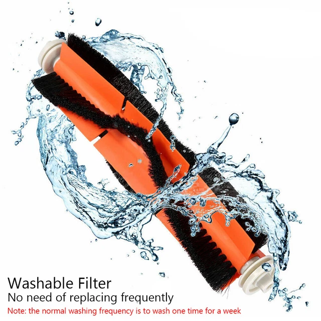 FOR XIAOMI MI Robot Vacuum Cleaner Accessories Brush+2Side Brushes+ ...