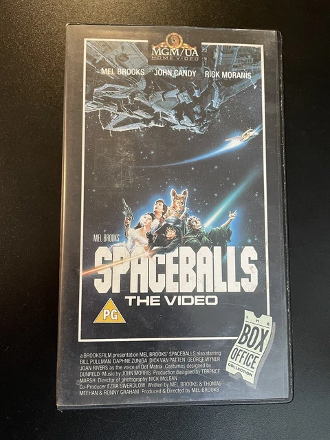 SPACEBALLS (VHS) 1987 Bill Pullman, John Candy, Rick Moranis, Mel Brooks Movie £8.50 - PicClick UK