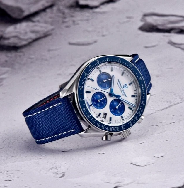 2023 PAGANI DESIGN PD-1701 Speedmaster Moon watch Seiko VK63 ...