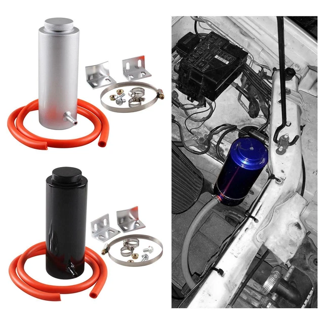 VEHICLE CAR RADIATOR Coolant Oil Catch Can Overflow Catch Tank ...