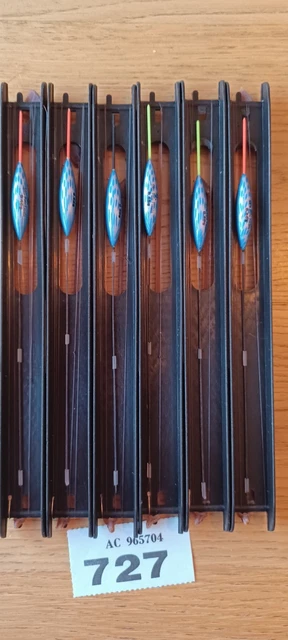 SET OF 6 Match Pole Float Rigs New Mixed Hooks 12s And 14s £12.40 ...