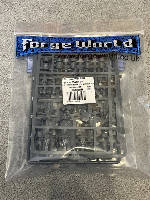 FORGE WORLD WARHAMMER 40K Red Scorpions Sevrin Loth & Honour Guard ...