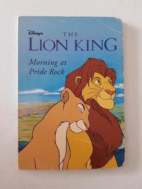 BOARD BOOK - Disney's The Lion King Morning At Pride Rock 1994 Deidre ...