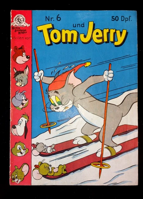 METRO GOLDWYN MAYER Comic Heft Nr.6 ` TOM UND JERRY ´ Alfons Semrau Verlag 1955 EUR 5,50 ...