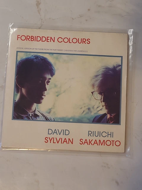DAVID SYLVIAN RIUICHI SAKAMOTO FORBIDDEN COLOURS 7" Single VG+ VG EUR 3 ...