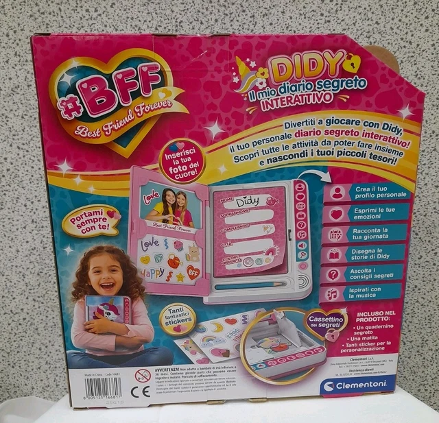 DIDY IL MIO Diario Segreto Interattivo BFF Clementoni EUR 29,90 ...